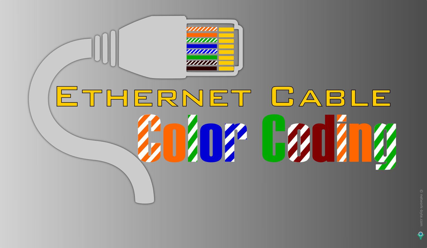 Ethernet Cable Color Coding NetworkByte
