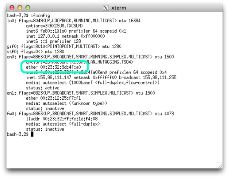 How To Find Mac Address Networkbyte