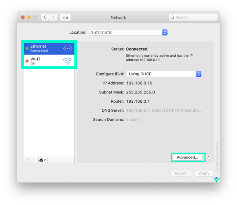 How To Find Mac Address Networkbyte